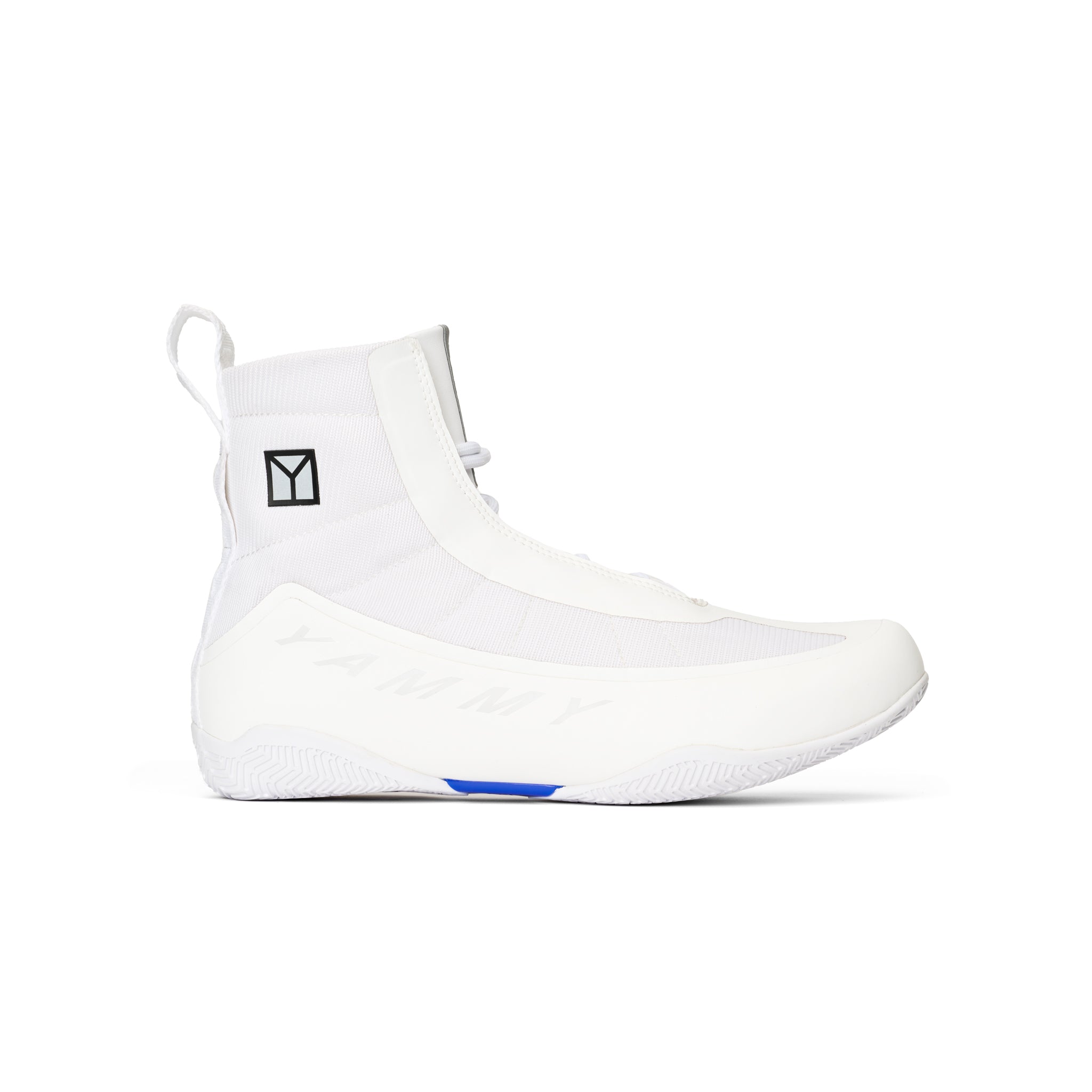 YAMMY Boxing- Flux Mid Whiteout Boxing Boots.